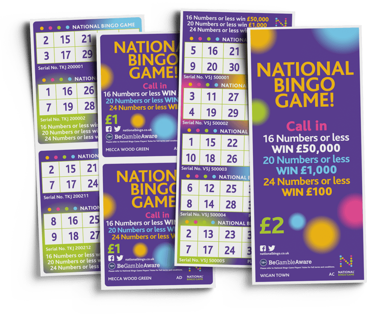 Cowells Arrow - Bingo - The National Bingo Game